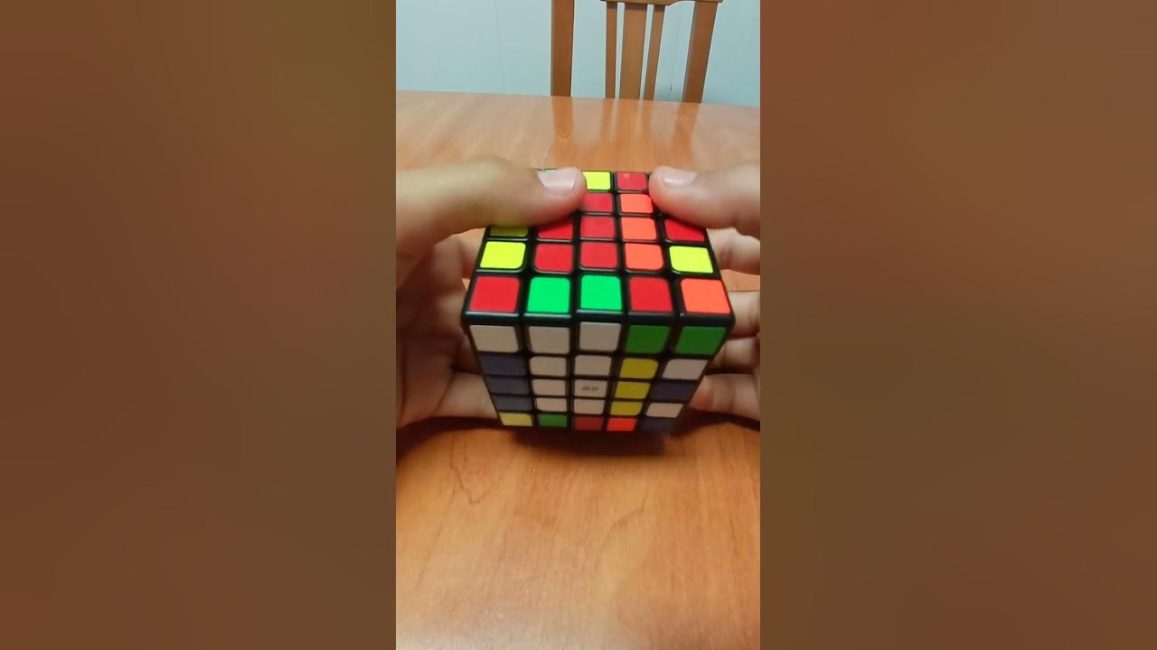 como hacer cubo de Rubik 5x5 (parte 2) - YouTube