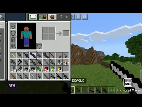 minecraft denso gun mod 🔫 - YouTube