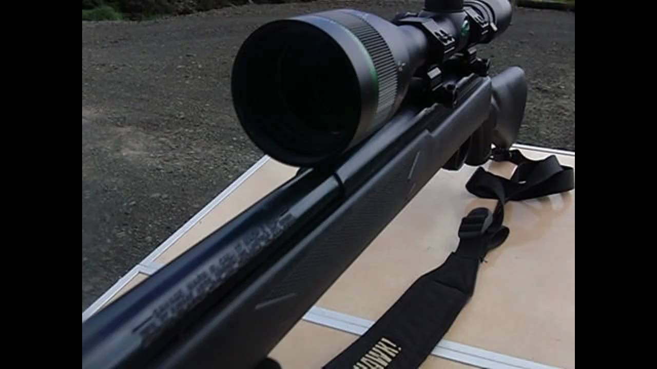 Savage MKII 17HM2 / 17 Mach 2 with suppressor - YouTube