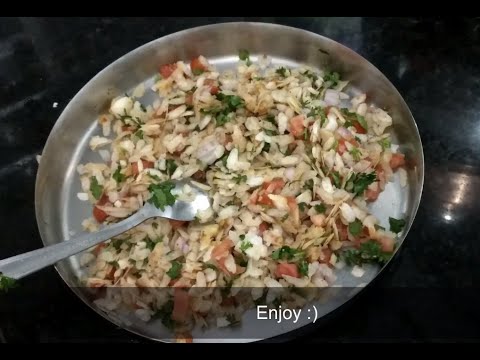 Kacha Poha | Quick snack recipe - YouTube