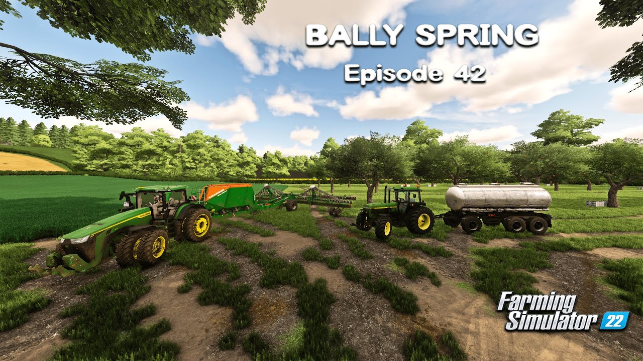 Planting APPLE TREES, Buying NEW CULTIVATOR, Harvesting Soybeans ...
