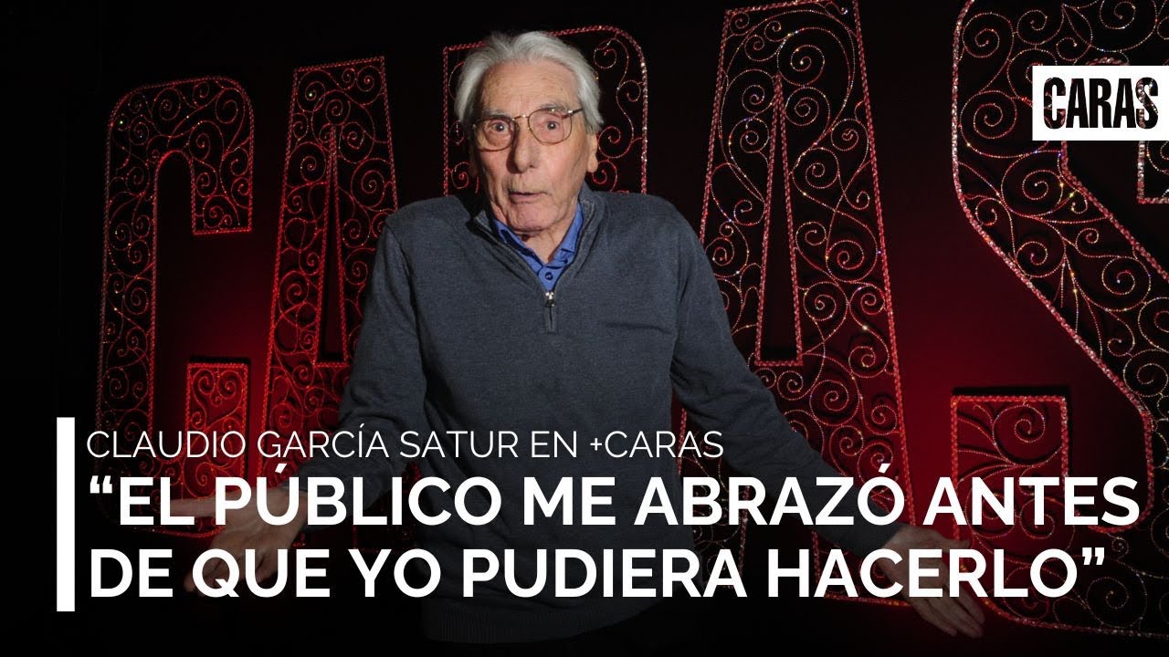 La emoción de Claudio García Satur al volver a los escenarios a pesar ...