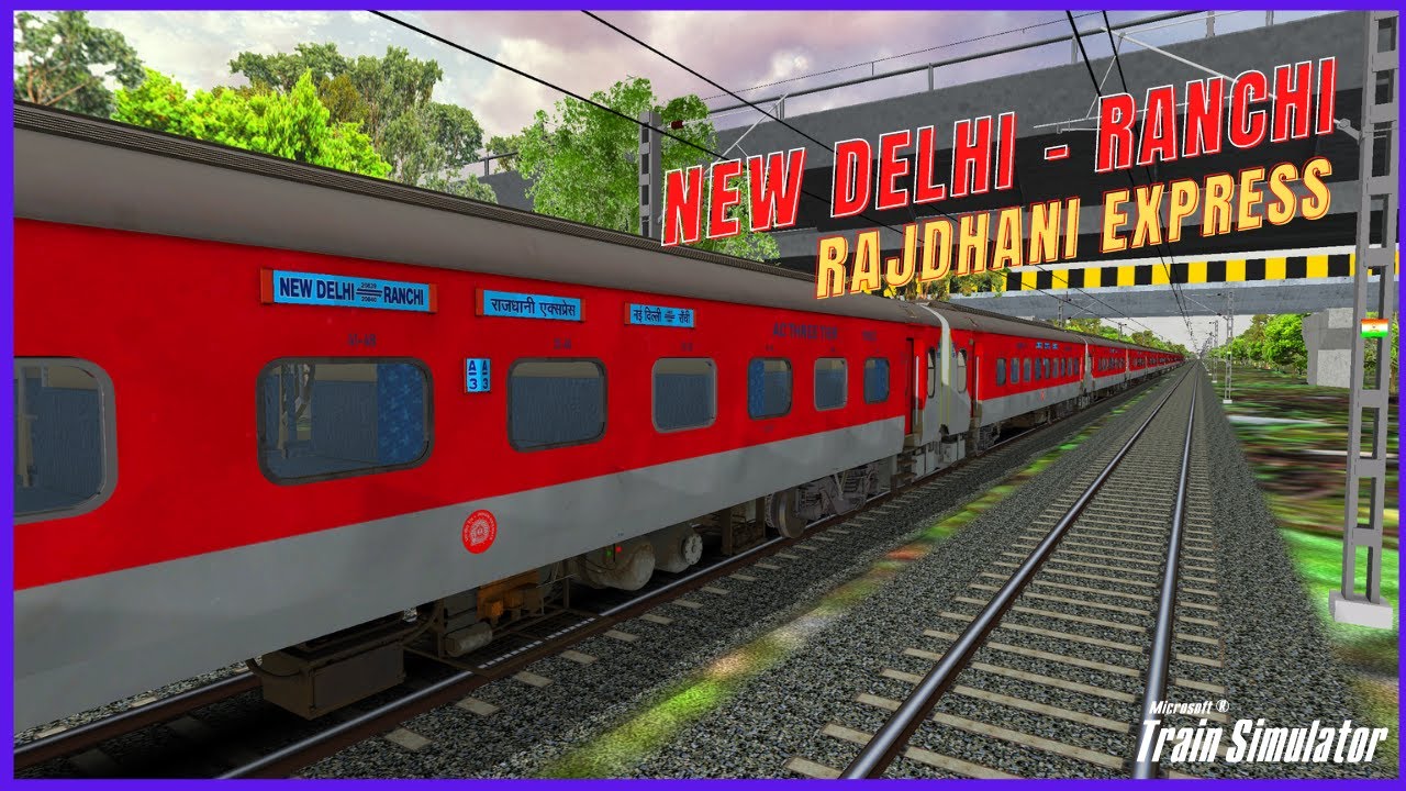 Departure of 20840 Ranchi Rajdhani Express from Kanpur Central || MSTS ...