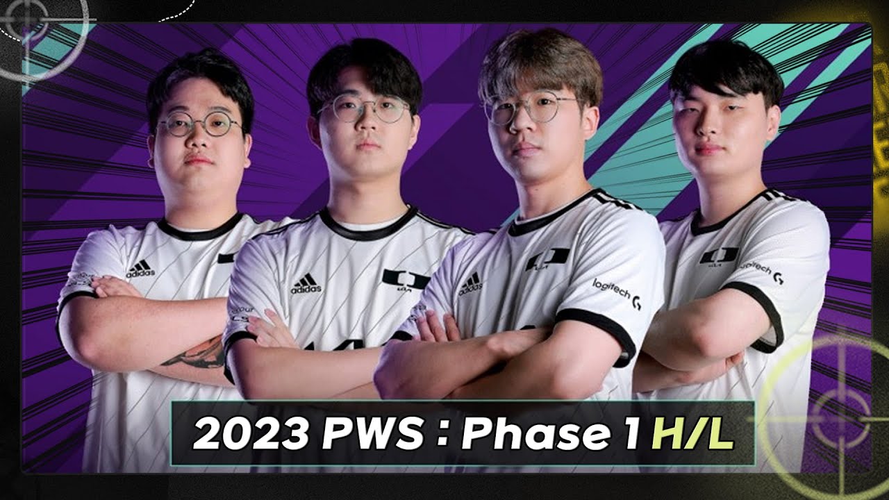 이제는 우리가 우승 후보 l 2023 PWS : KOREA Phase 1 H/L - YouTube