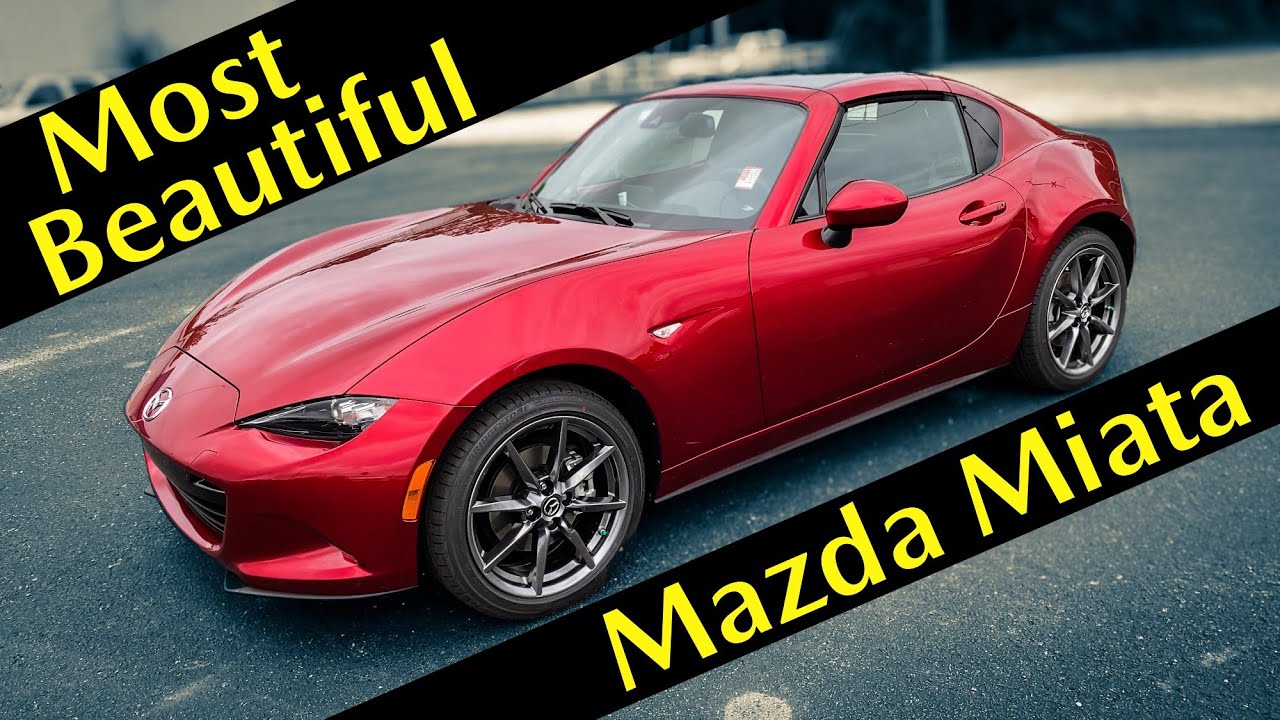This 2020 Mazda MX-5 Miata is so beautiful in Soul Red Crystal - YouTube