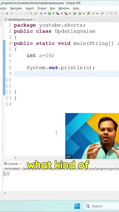 How To Update Variable Value In Java Shorts Shortsvideo Shortsfeed Automationtesting Youtube