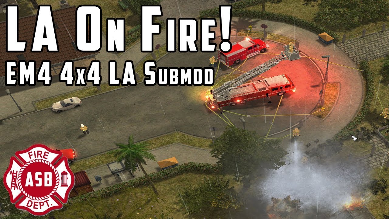 LA On Fire! | 4x4 LA Submod | EM4 - YouTube