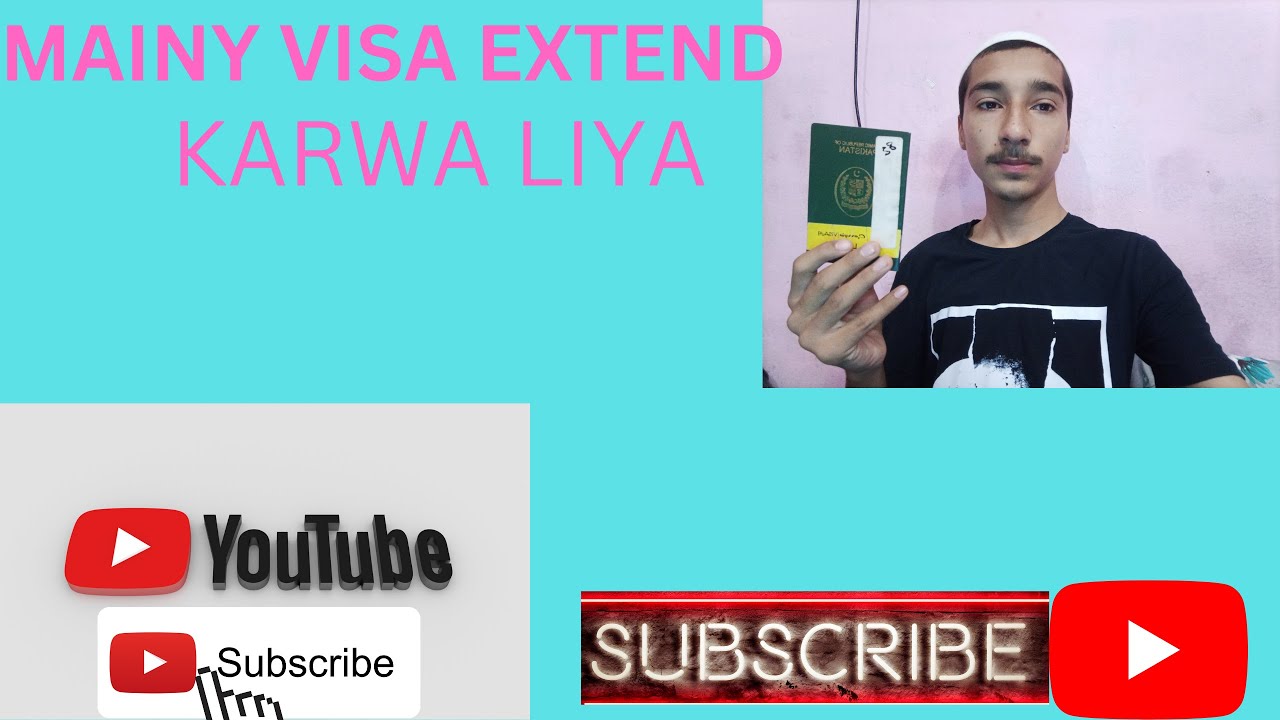 visa extend kar wal liya - YouTube