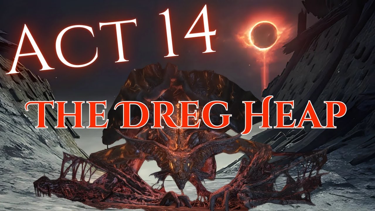 DARK SOULS 3: 4K Quality /// Playthrough - Act 14: The Dreg Heap - YouTube