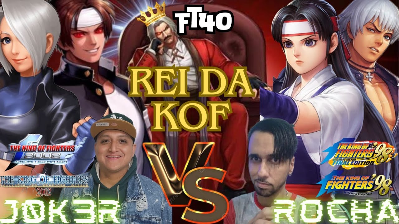 JOKER PERUANO x ROCHA MIRANDA - FT40 REI DAS KOF'S 4 FT's 10 em 4 KOF's ...