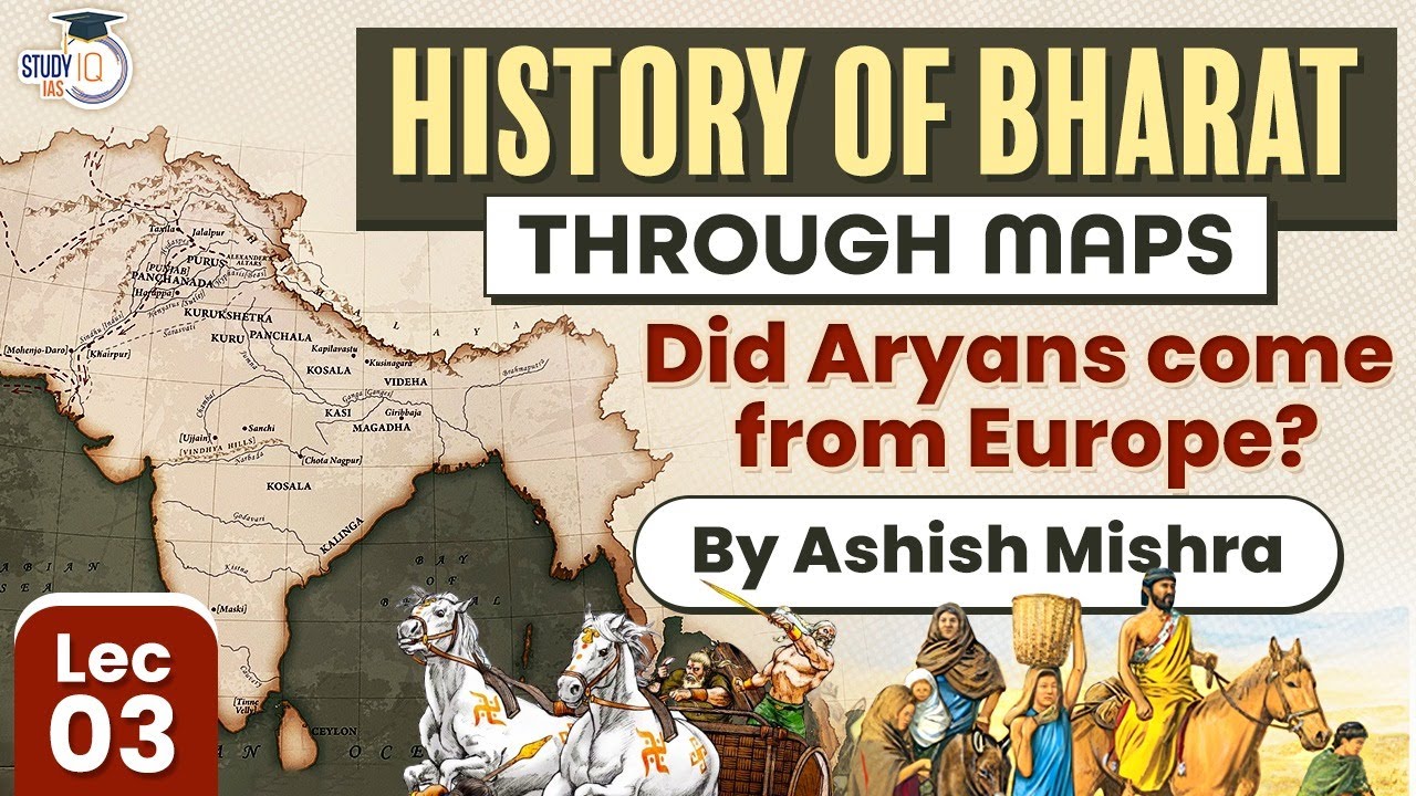 Learn History of Bharat through Maps | Lec 3 - Did Aryans Come From ...