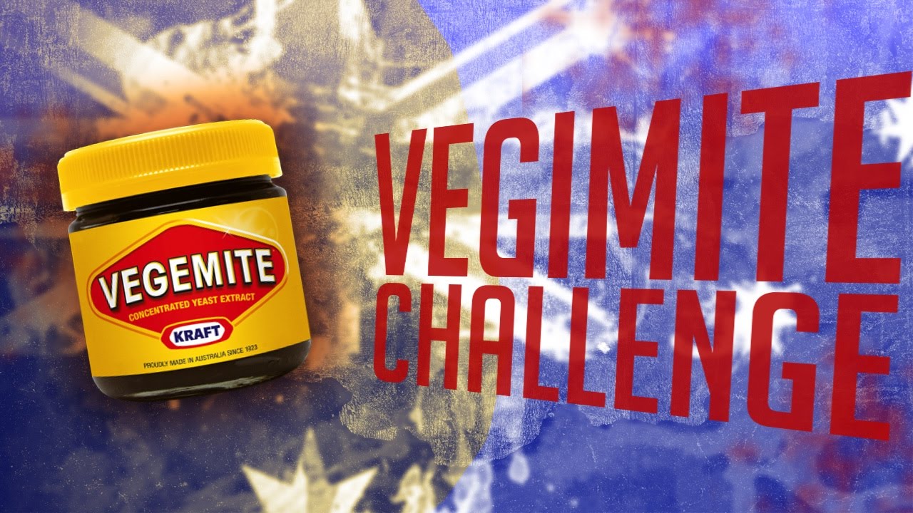 VEGEMITE CHALLENGE!!! 560 GRAMS WITH CUTE BOY - YouTube