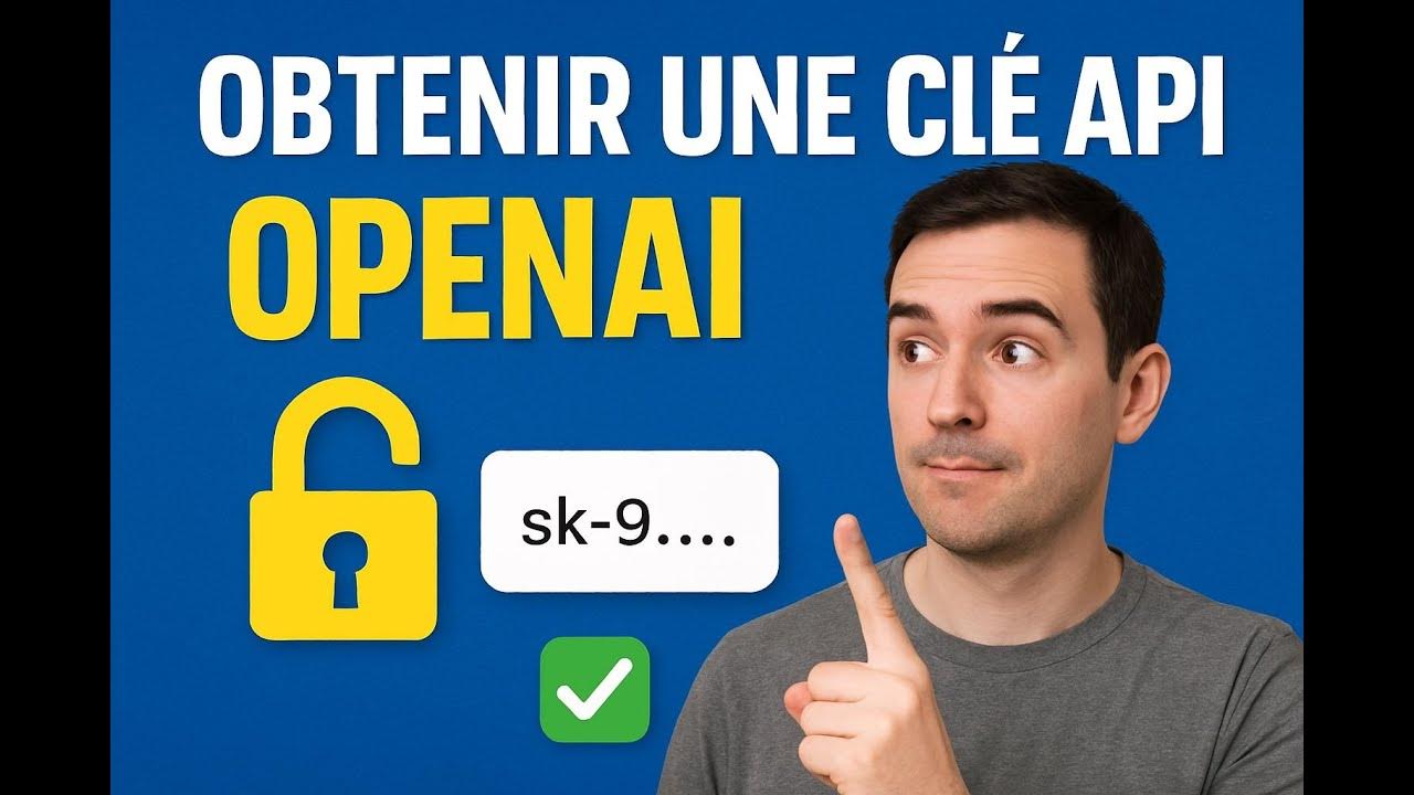OPEN AI: Comment obtenir une clé API - YouTube