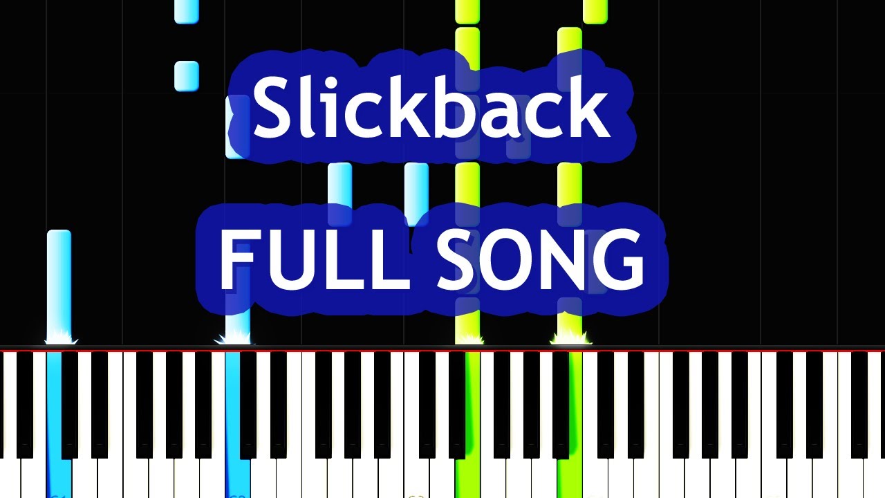 A Pimp Named Slickback FULL SONG Piano Tutorial - YouTube