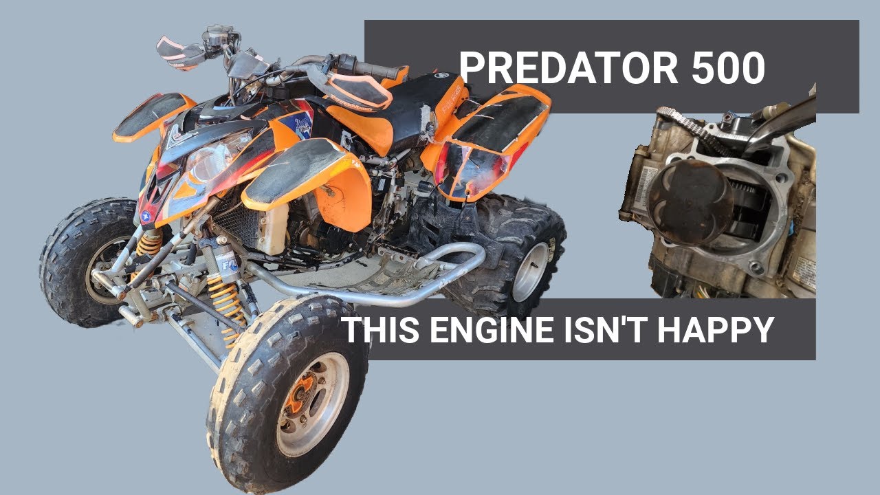Polaris Predator 500 Ep 2: Diagnosing the engine NOISE. - YouTube