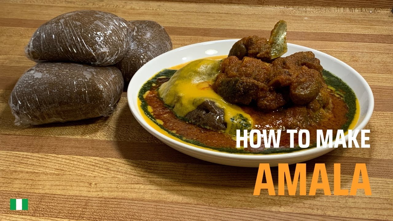 #17 HOW TO MAKE AMALA - YouTube