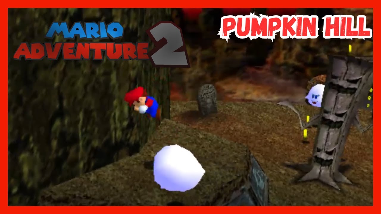 Mario Hangs with Pumpkins in Pumpkin Hill - YouTube