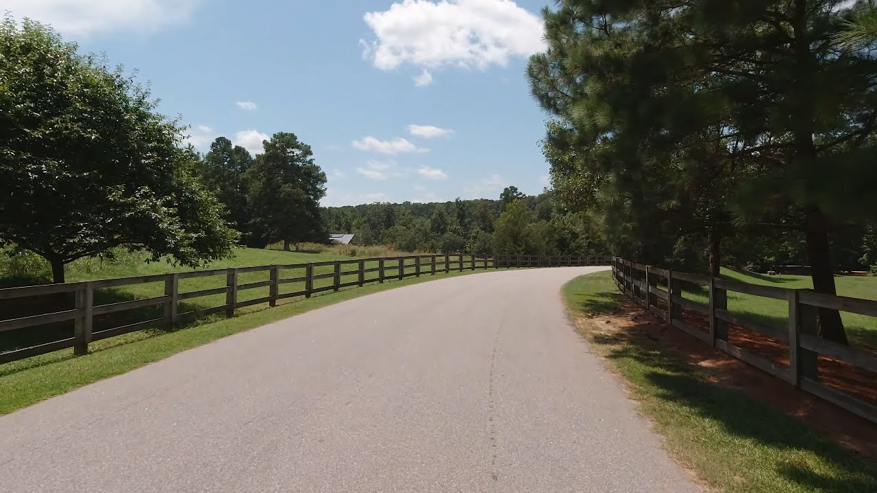 Summer Countryside Drive Through County Parks | Driving Sounds for ...