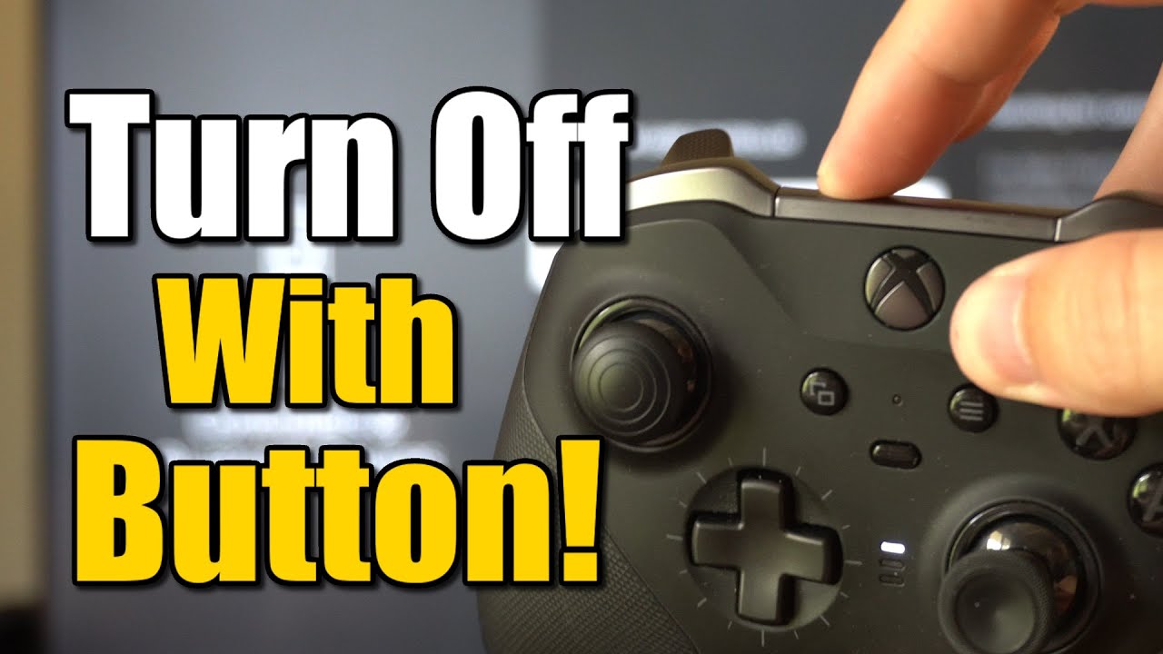 Turn Off Xbox Controller with Button for Phone, TV, PC (100% Works ...
