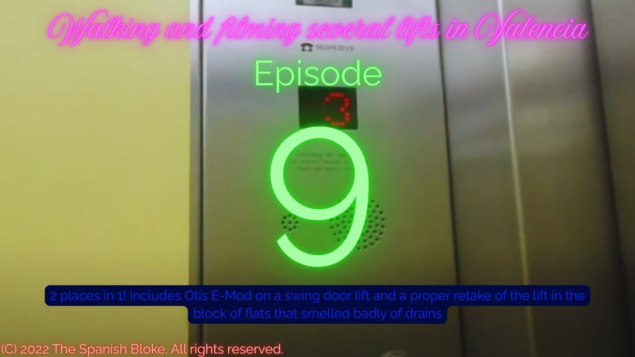 RANDOM LIFT TOUR - Walking and filming several lifts in Valencia IX ...