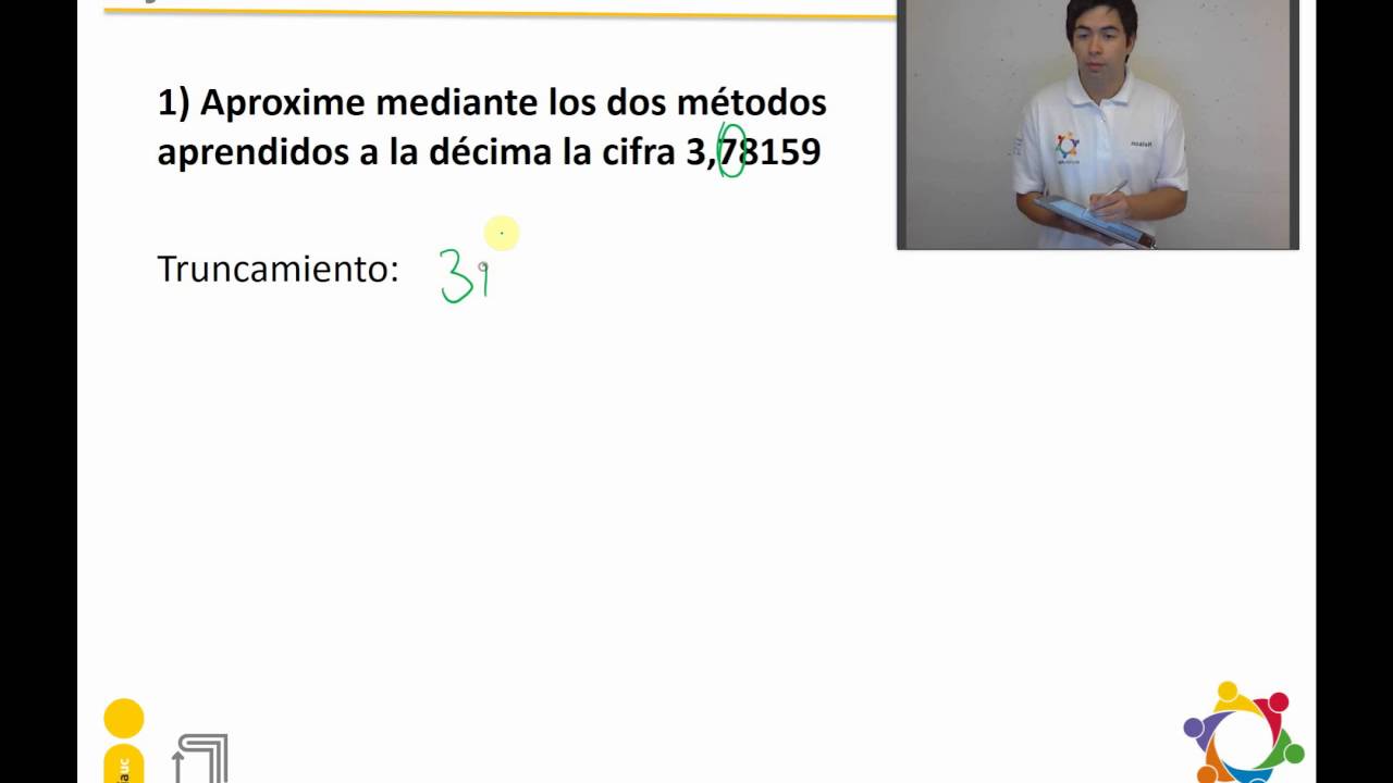 Aproximación, truncamiento y redondeo - Ejercicios - YouTube