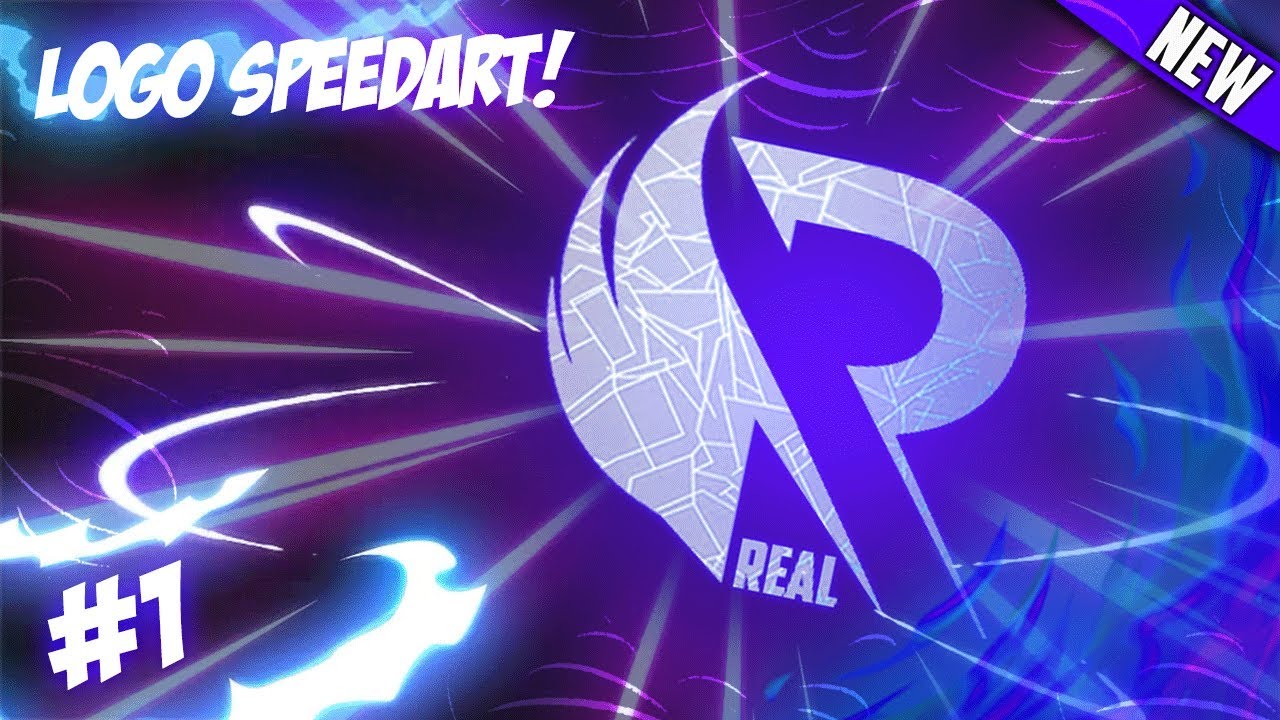NEW Logo Speedart! ~ How to make a SICK Letter Logo like Real! - YouTube