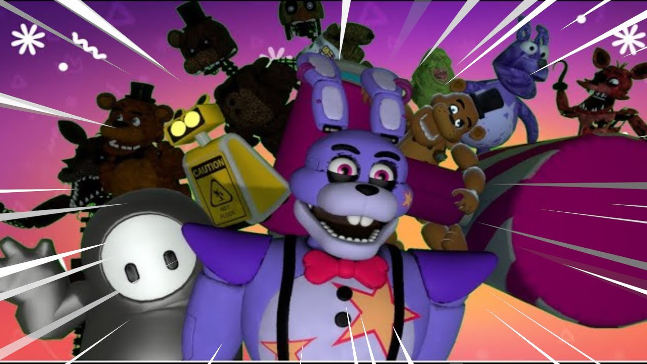 Gmod FNAF | S2 Ep.5 FNAF Fall Guys - YouTube