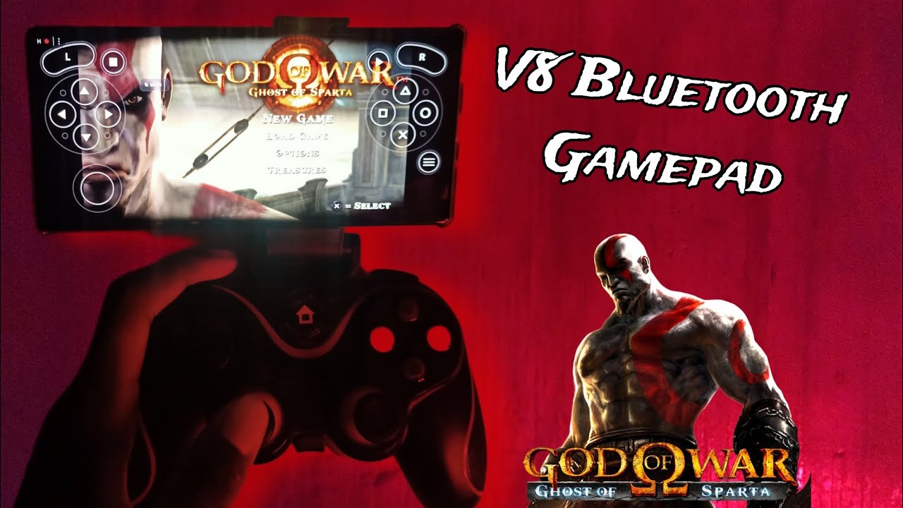 V8 Bluetooth Gamepad Set up | Android Emulator Red magic 9 pro - YouTube
