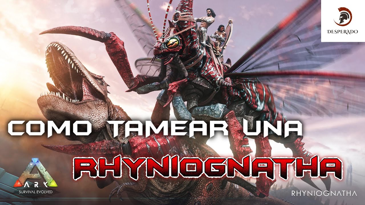 Tamear Rhyniognatha | ARK Survival Evolved | Tutorial - YouTube
