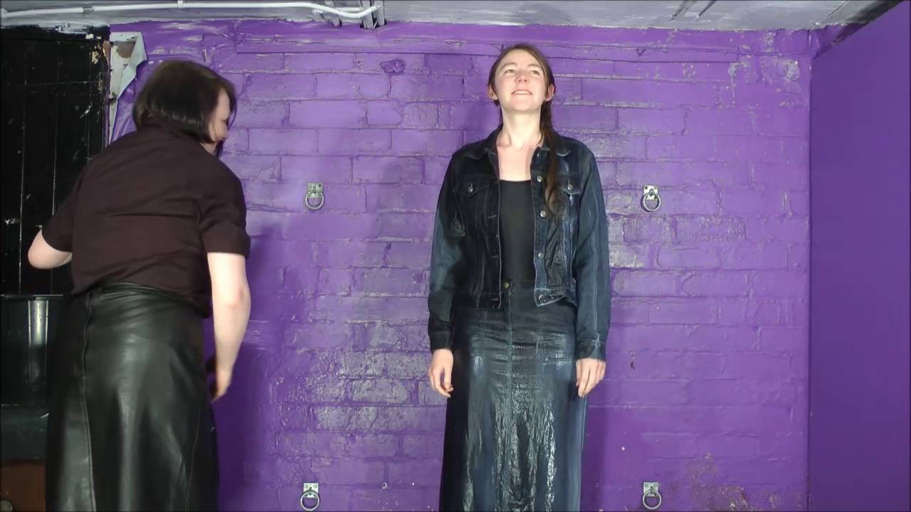 Long Denim Skirt Drench - Langstonedale Mud and Water - YouTube