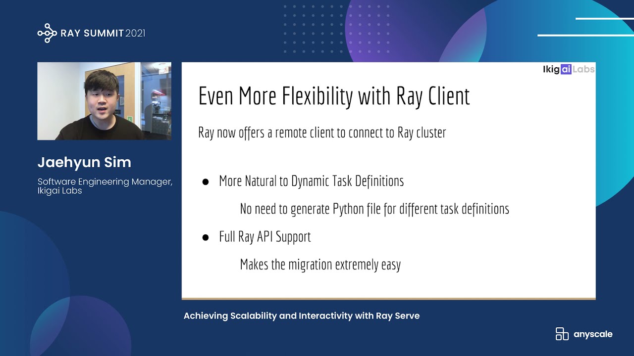 Achieving Scalability and Interactivity with Ray Serve - YouTube