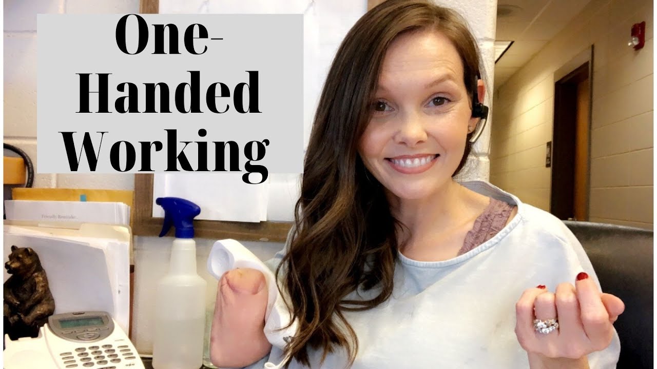 *Amputee Work Day* Clerical/Amputee Multitask/My Hand Amputation - YouTube