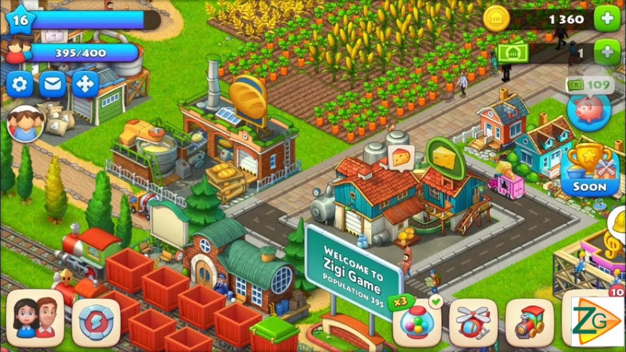 TOWNSHIP : GAMEPLAY WALKTHROUGH PART 3 || LEVEL 16 - YouTube