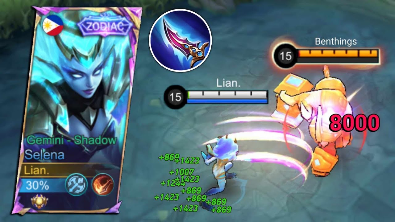 UPDATE: NEW ITEM SELENA 100% BROKEN!!😱🔥 - NEW SELENA BEST 1 HIT BUILD ...