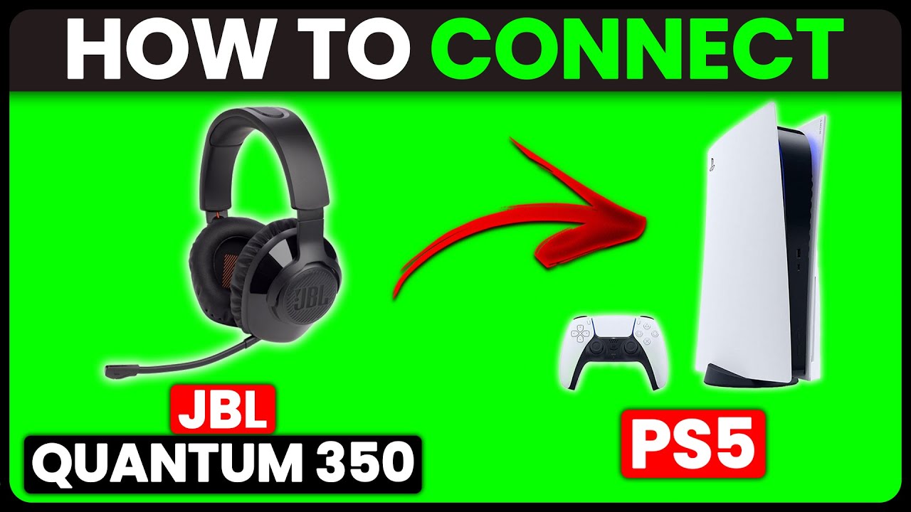 How To Connect JBL Quantum 350 To PS5 (How To Set Up JBL Quantum 350 To PS5) - YouTube