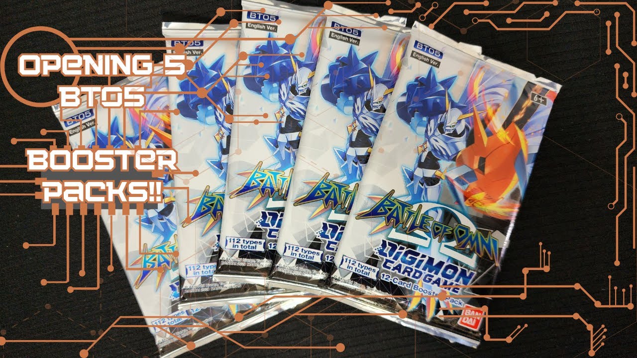 Opening Another Round Of Digimon BT05 Booster Packs! - Anymore Secret ...