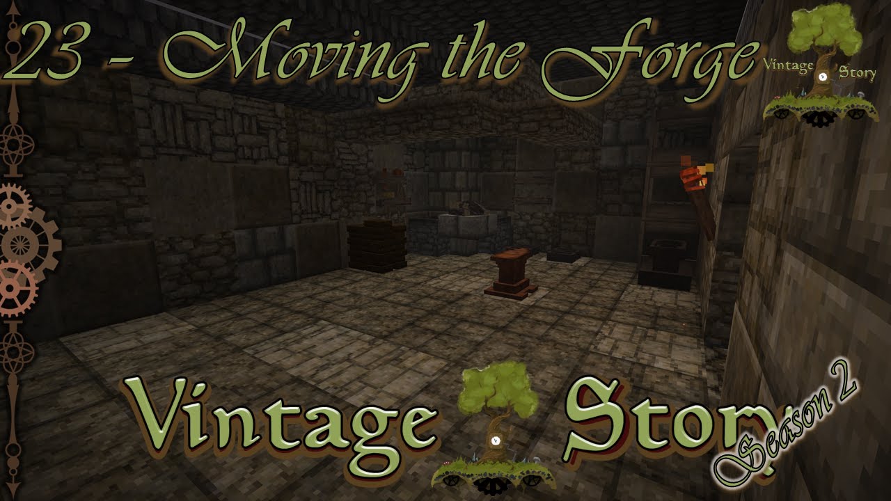 Vintage Story - Season 2 - 23 - Moving the Forge - YouTube