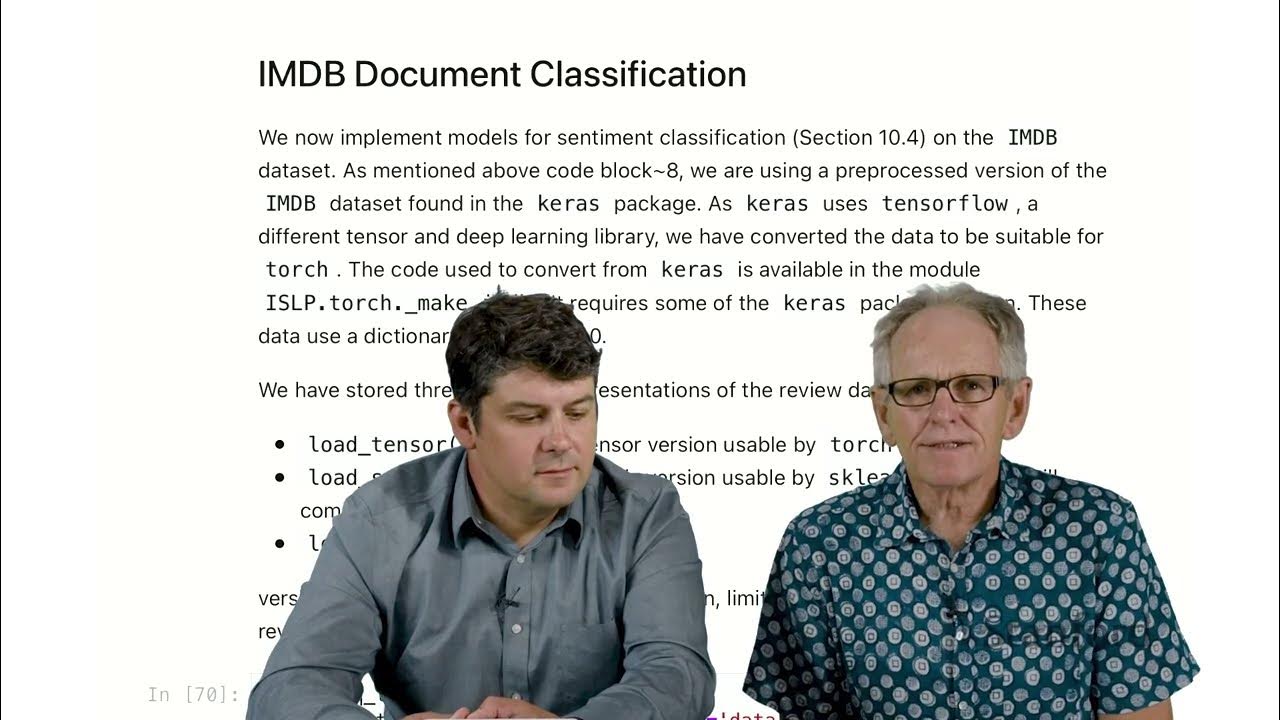 Statistical Learning: 10.Py Document Classification and Recurrent ...