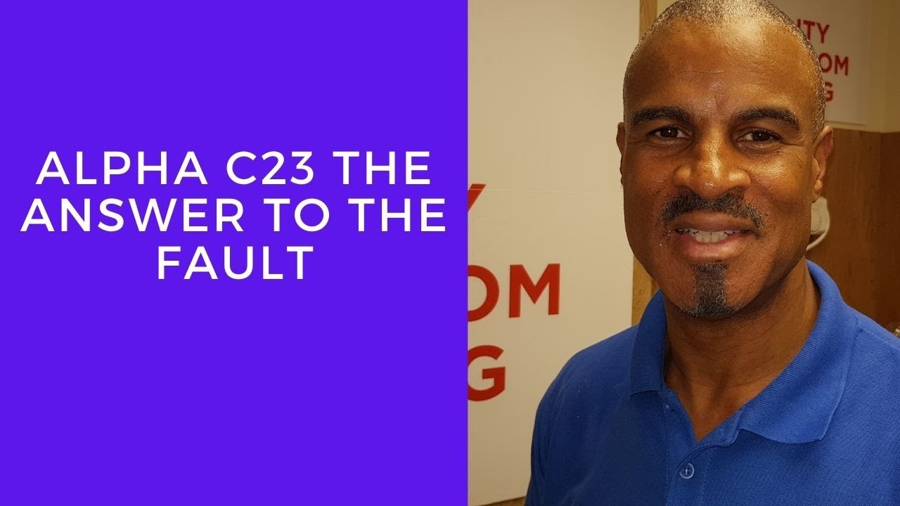 Alpha C23 The Answer to The Fault - YouTube