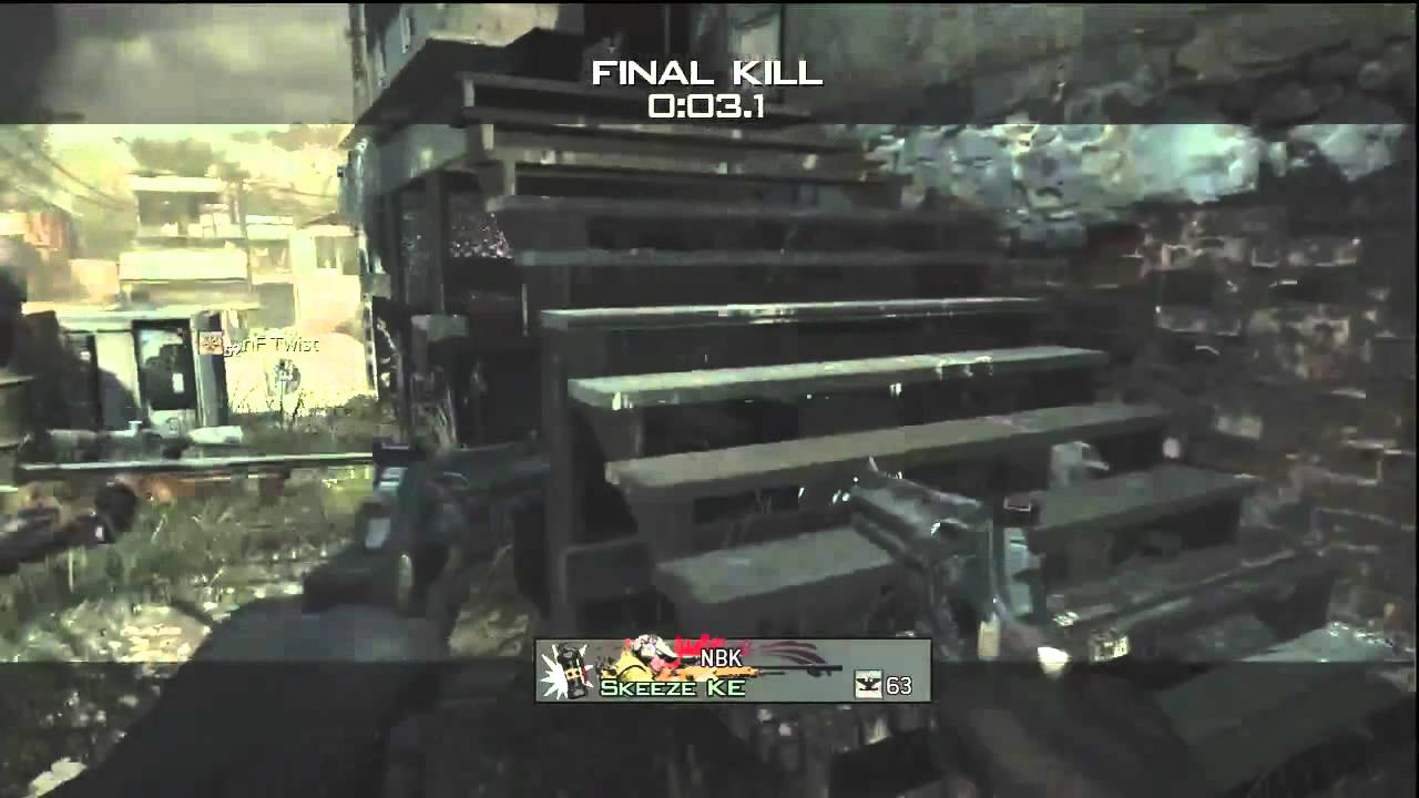 MW3 Killcam #1 'mission' - YouTube
