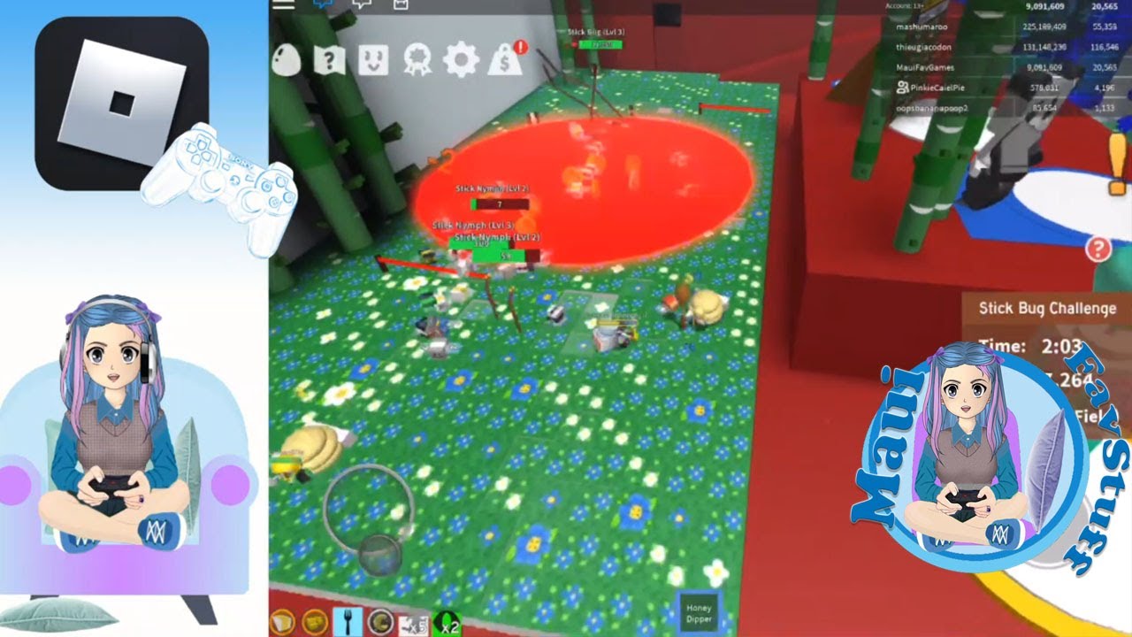 #roblox Bee Swarm Simulator - My First Moon Amulet - Stick bug ...