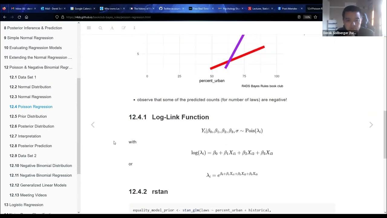 Bayes Rules! Poisson & Negative Binomial Regression (bayes_rules04 12) - YouTube