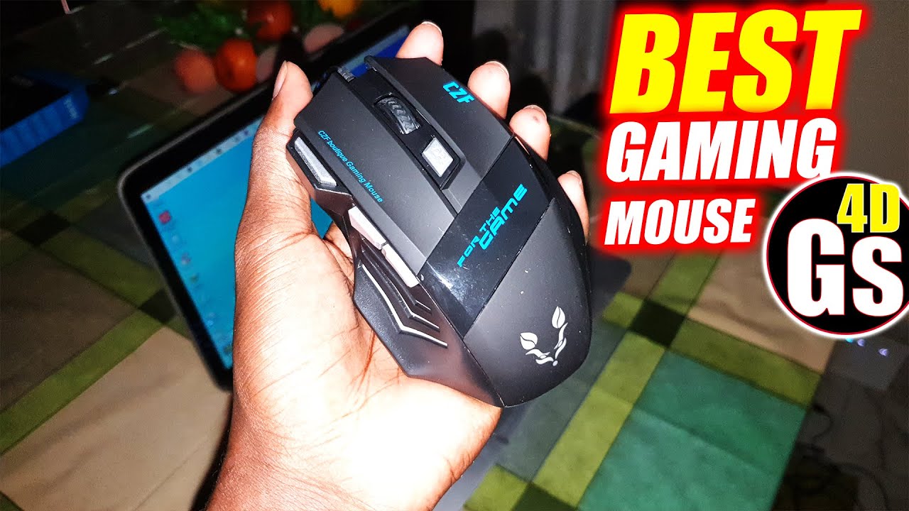 LED Optical Wired Gaming Mouse 7 Key - UNBOXING | GNANGSTUDIO 4D - YouTube