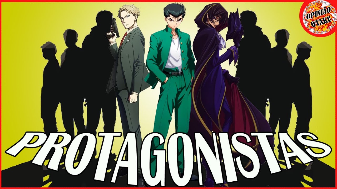 Os Melhores Protagonistas dos Animes - YouTube