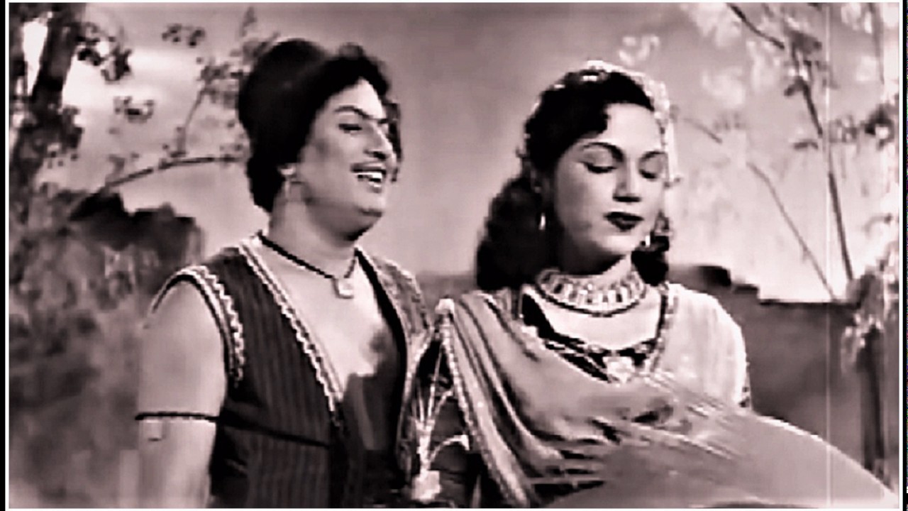 MASILA UNMAI KATHALE ... SINGERS, P BHANUMATHI & A M RAJAH .... FILM ...