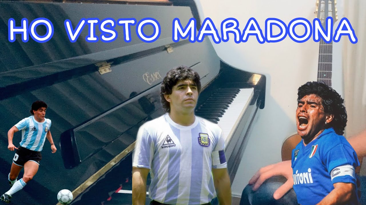 Ho visto Maradona - Piano Tribute - YouTube