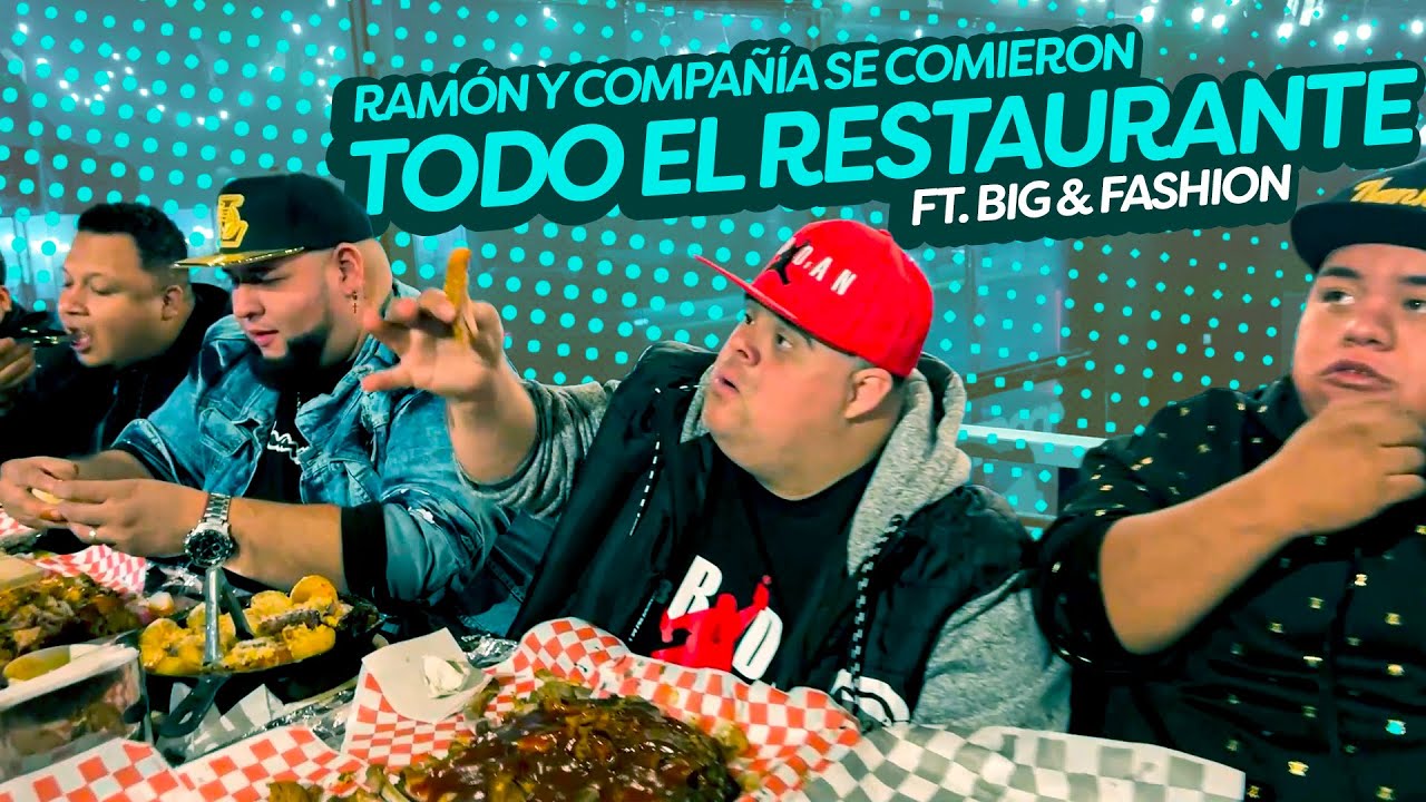 Ramoncito y los Big Fashion se ACABAN todo restaurante en Monterrey ...