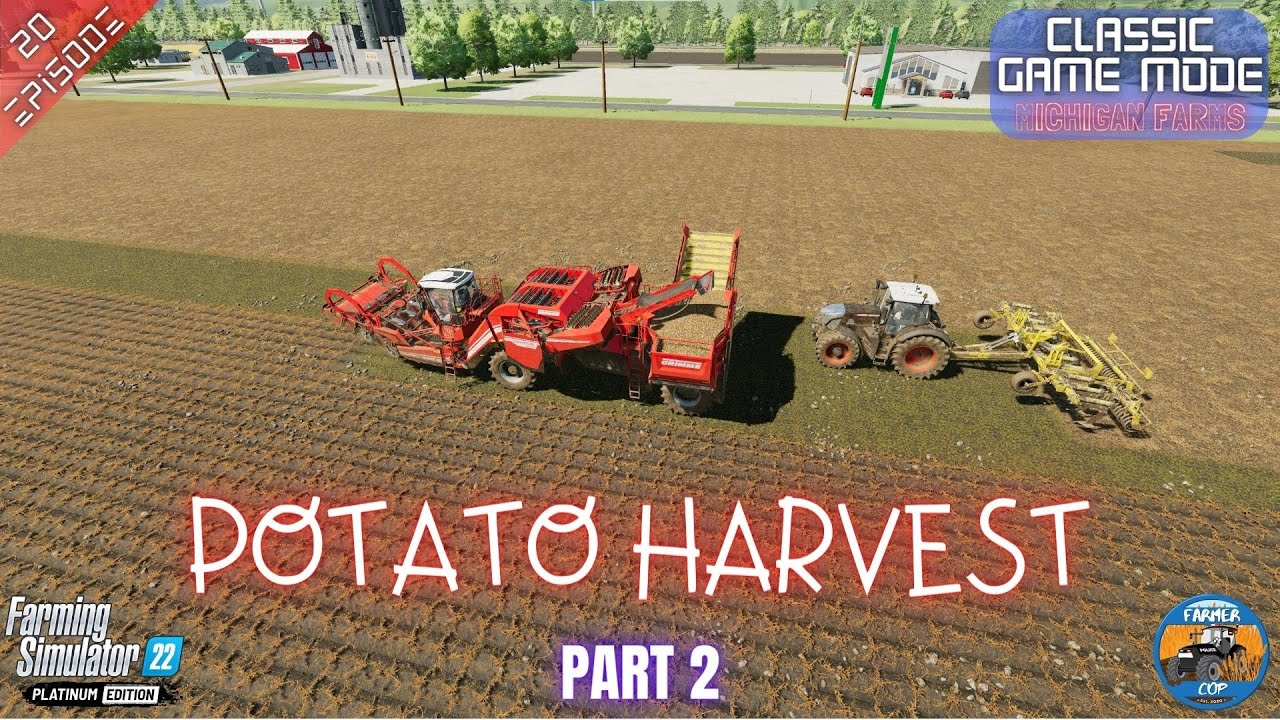 CLASSIC GAME MODE on Michigan Farms - LIVE Gameplay Episode 20 ...