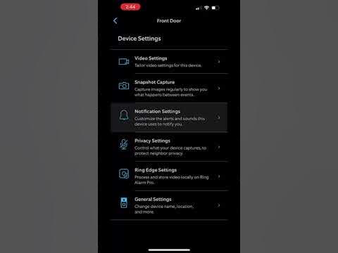 Ring App - How to set up Alert Tones #troubleshooting - YouTube