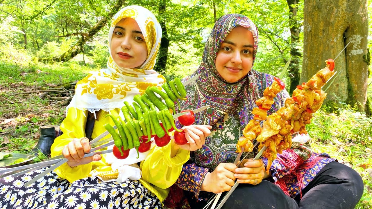 Mazandaran Traditional Cooking Sounds: Joojeh Kabab | saffron chicken ...